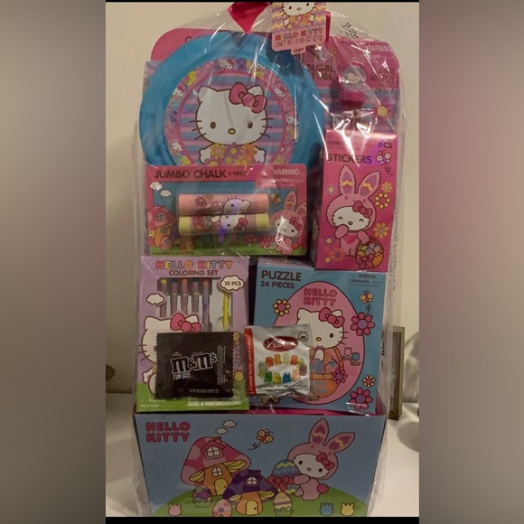 Hello Kitty | Holiday | Hello Kitty Easter Basket Gift Set Brand New | Poshmark